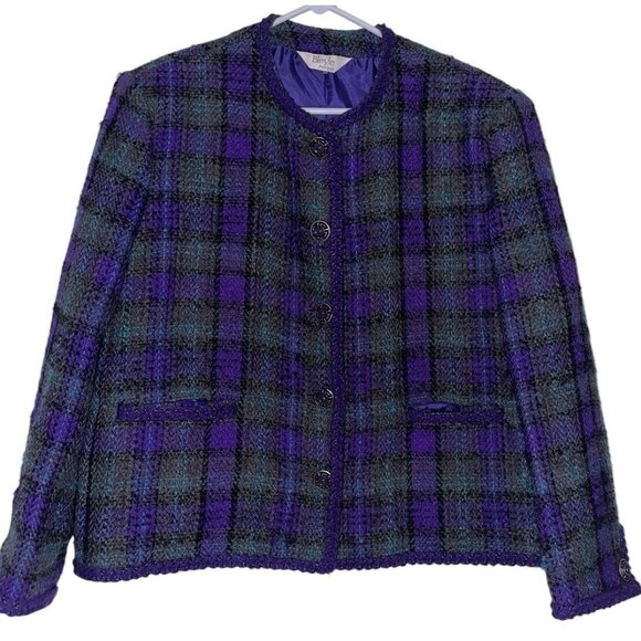 Bleyle | Jackets & Coats | Vintage Bleyle Petites Boucle Wool Angora ...